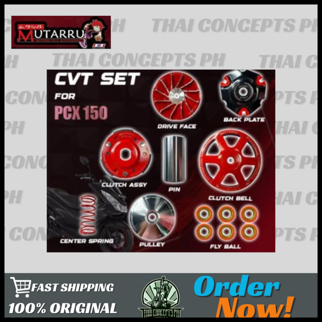 MUTARRU CVT SET FOR PCX150 | Shopee Philippines
