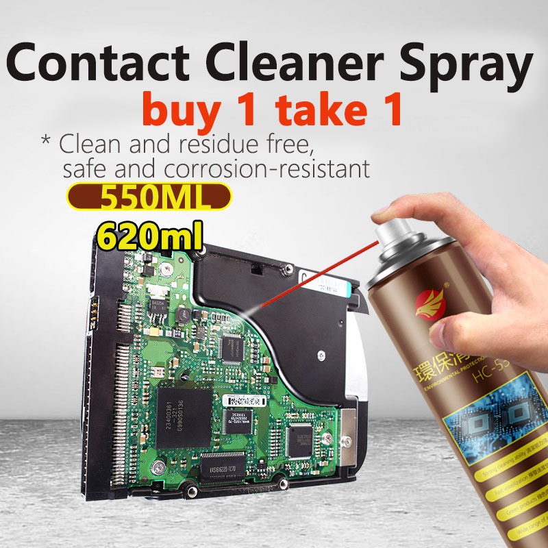 【620ml】Electronic Contact Cleaner Non-conductive For Precision Electric ...