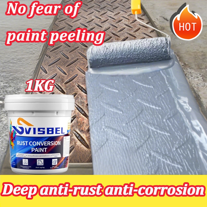 No Need to Polish anti rust paint for metal 1KG anti rust paint Rusty ...