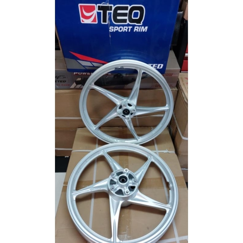 YTEQ 5 SPOKES ALLOY MAGS WHEEL FOR YAMAHA SNIPER 150 / 155 VVA (1.6x1.6 ...