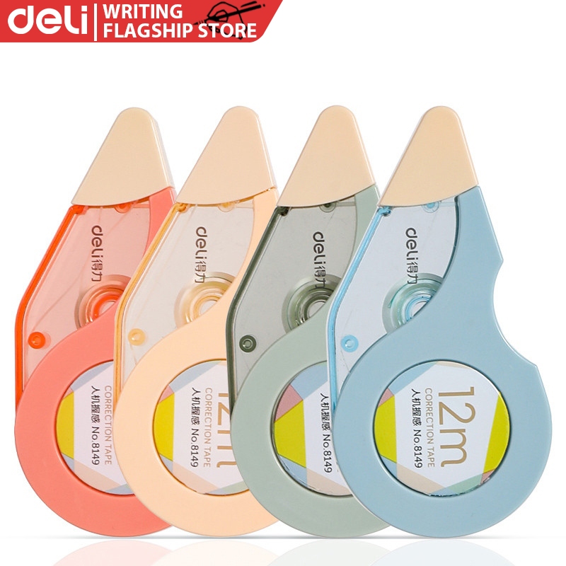 Deli Correction Tape 5mm*12m Correction Supplies | Shopee Philippines