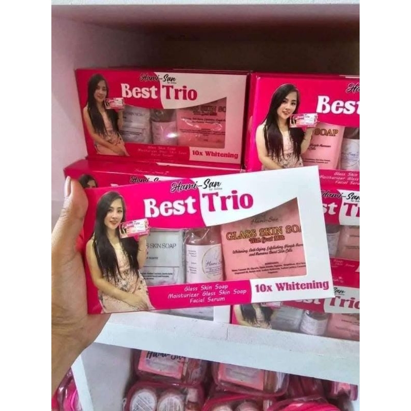 trio hamisan with serum | Shopee Philippines