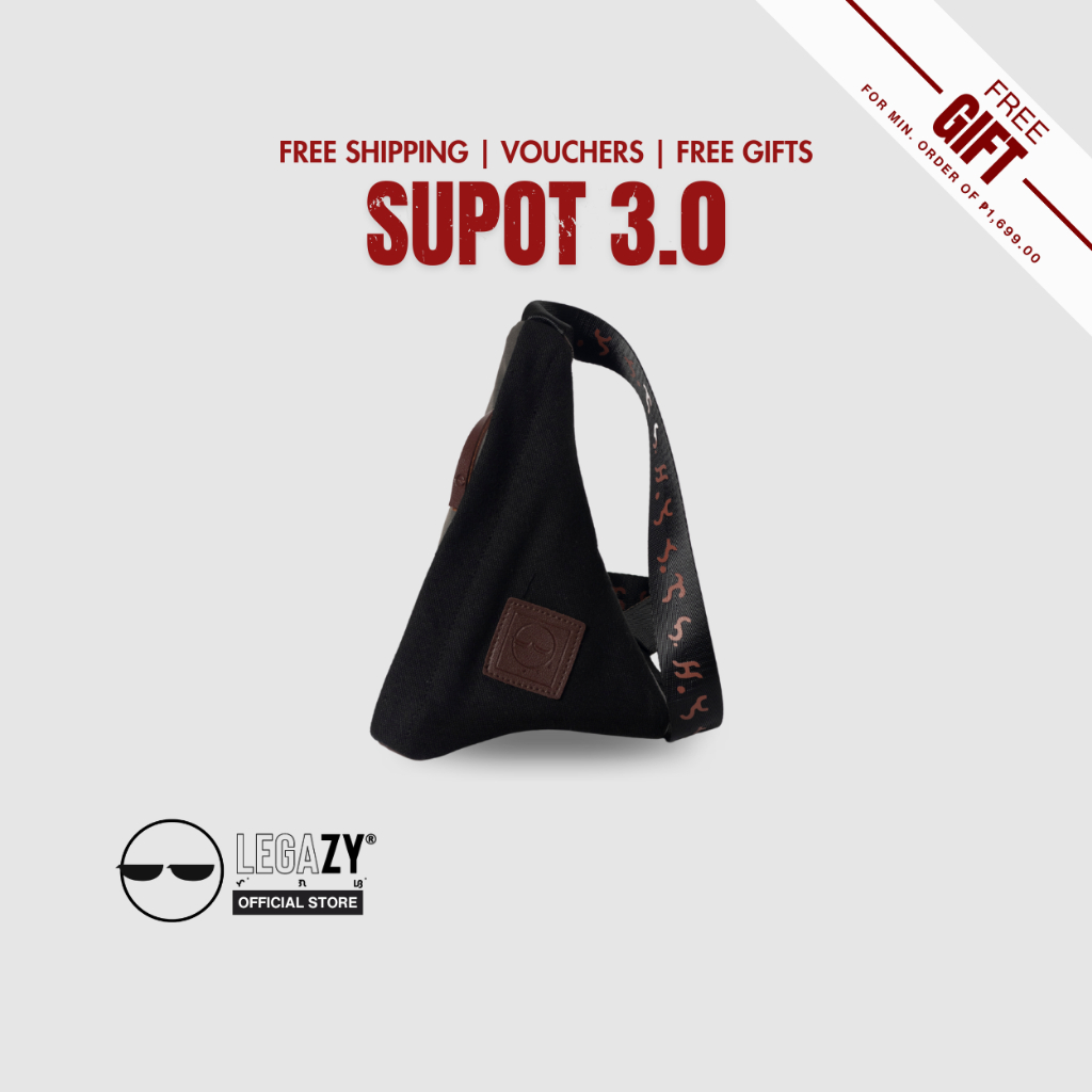 LEGAZY Supot 3.0 Baybayin Sling Bag for Men and Women | Shopee Philippines