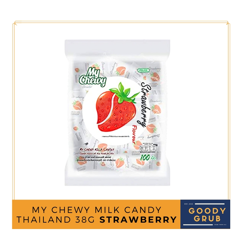 My Chewy Milk Candy Strawberry | Thailand | Shopee Philippines