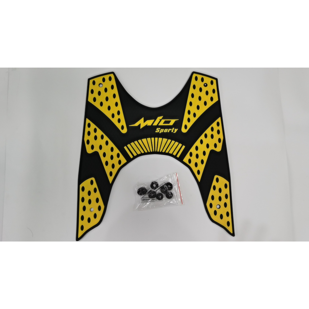RUBBER MATTING MOTORCYCLE MIO SPORTY ACCESSORIES NON SLIP FOOTBOARD ...