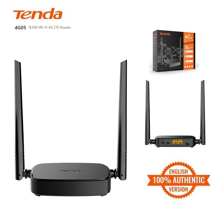 Tenda 4G05 N300 Wi-Fi 4G LTE Router | Shopee Philippines