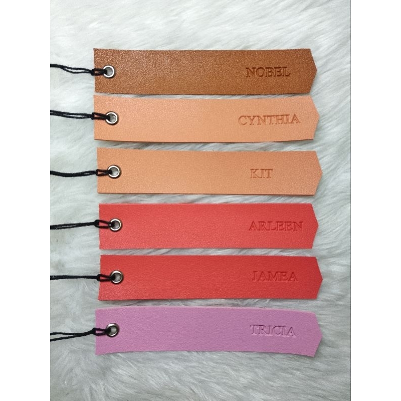 Leather Bookmark with Name Personalized | Shopee Philippines