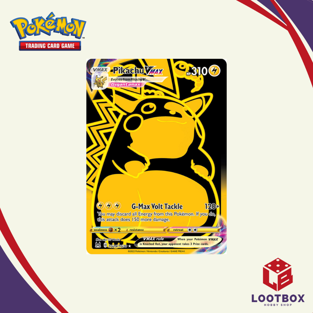 Pokemon Card Game: Pikachu VMAX (Trainer Gallery) - Lost Origin ...