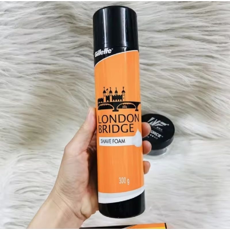 Gillette LONDON BRIDGE Shaving Foam 300g | Shopee Philippines