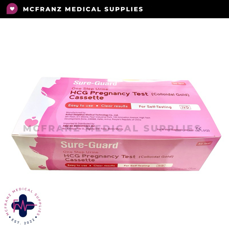 Sureguard Pregnancy Test (Sold per box) | Shopee Philippines