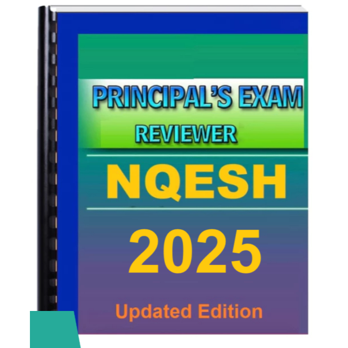 NQESH Principal's Test Quick Reviewer 2025 | Shopee Philippines