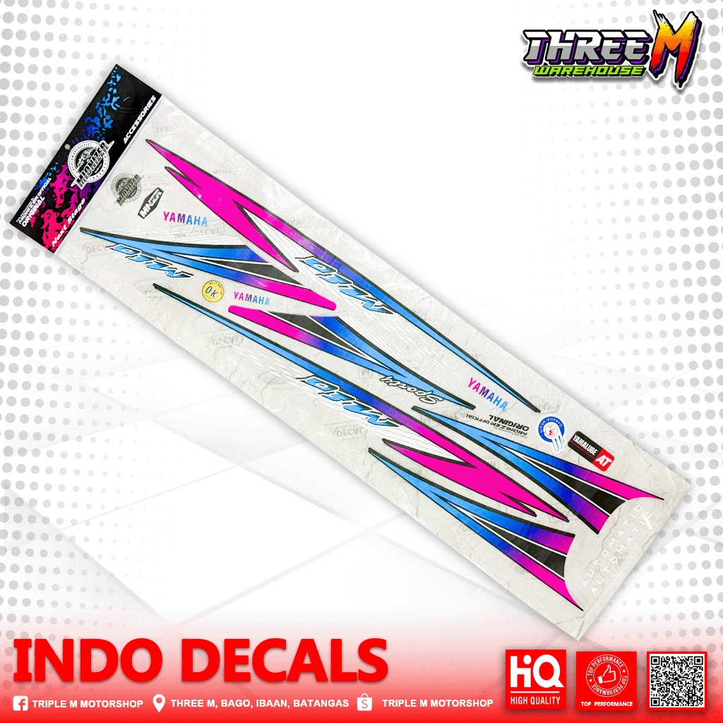 DECALS FOR MIO SPORTY INDO CONCEPT | Shopee Philippines