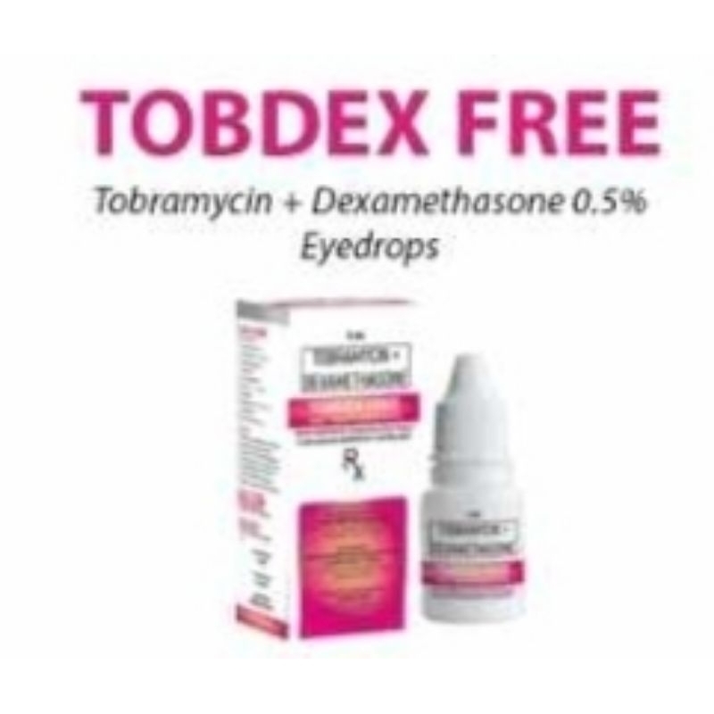 Tobdex Free 5ml Expiry 2026 | Shopee Philippines