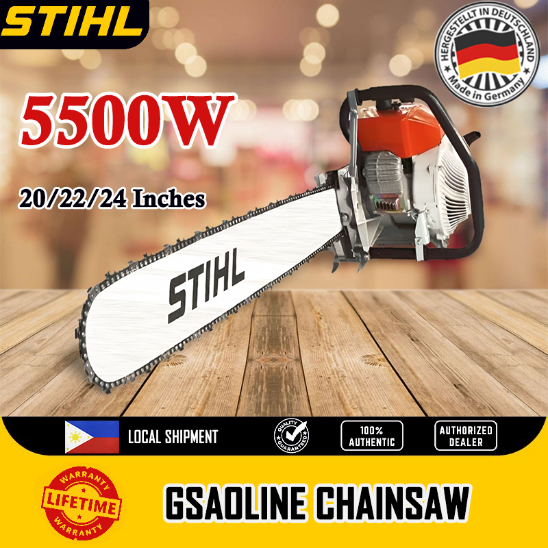 New Chainsaw Gasoline Chainsaw 22/24 Inches Original High Power ...