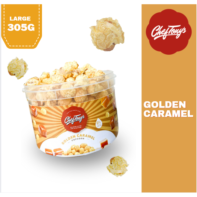 Chef Tony's Popcorn - Large Golden Caramel | Shopee Philippines