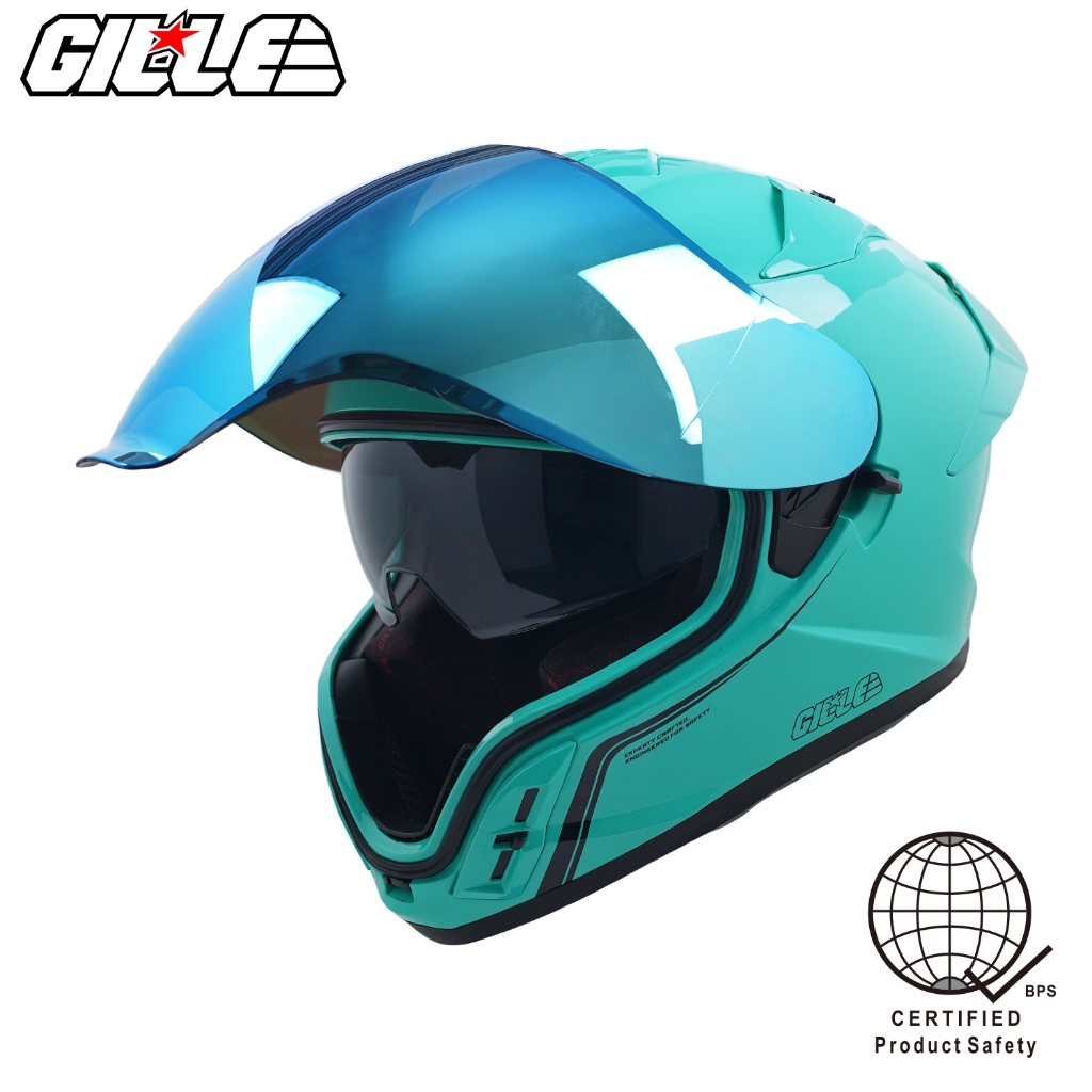 GILLE PHOENINX full face helmet for motorcycle helmet dual visor for ...