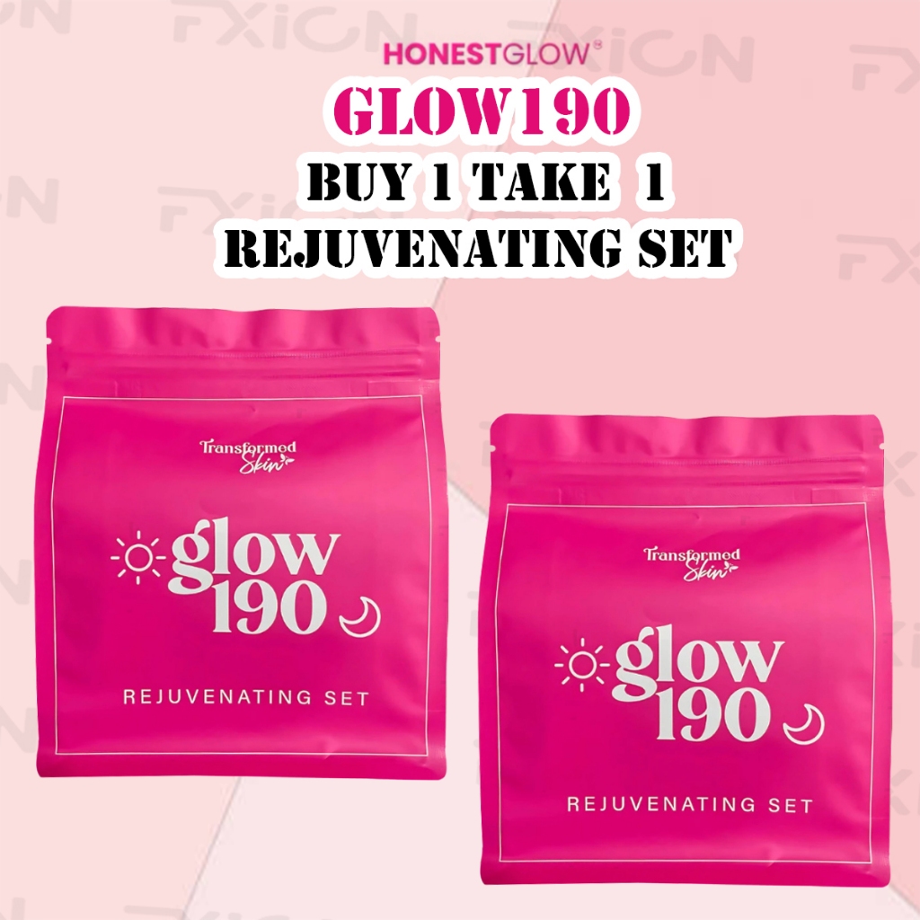 Buy 1 Take 1 Glow190 Rejuvenating Set and Maintenance Set by Honestglow - Lightens pimple marks ...