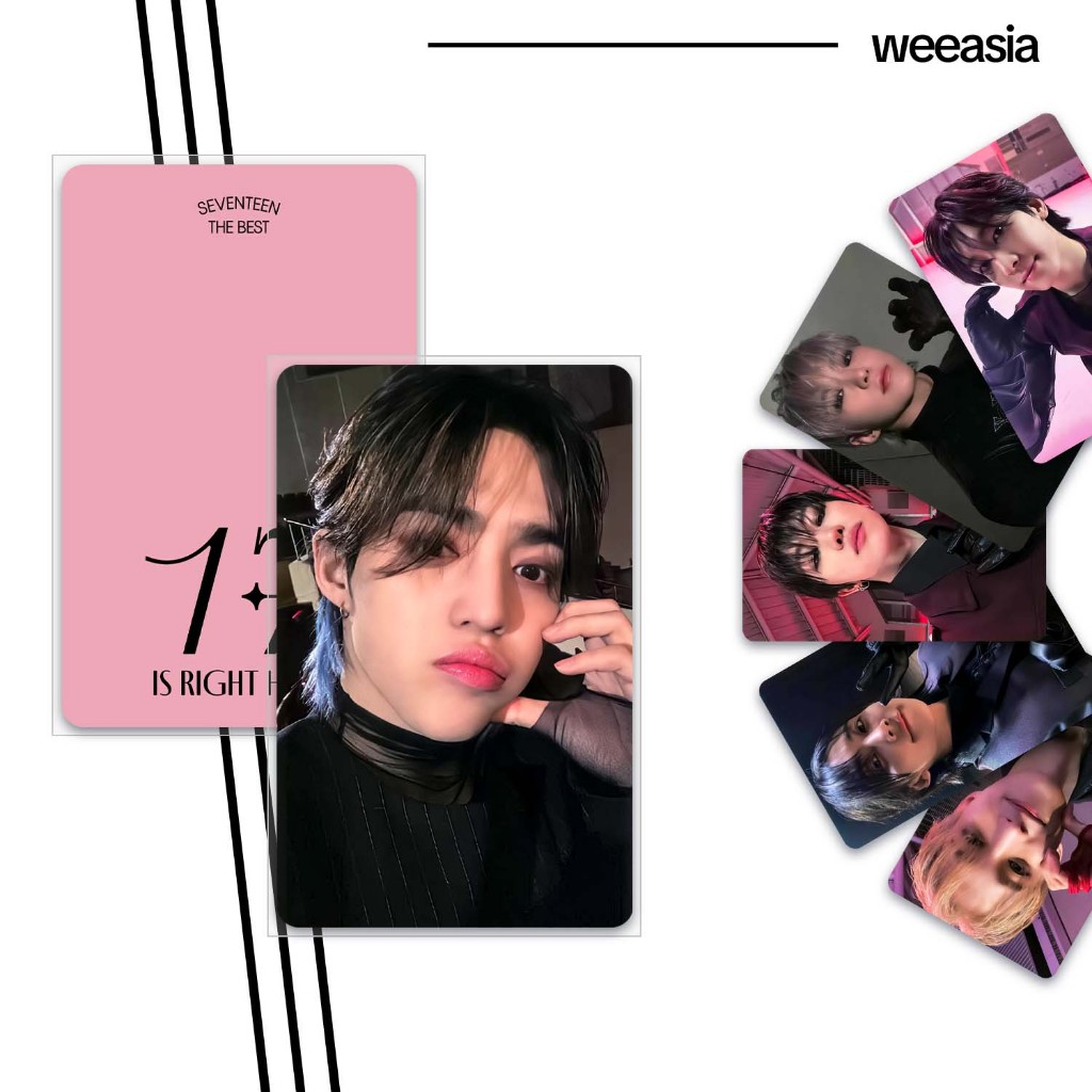 SEVENTEEN 17 IS RIGHT HERE P.STATION LUCKY DRAW LOMO CARDS PHOTOCARDS Print with FREEBIES ...