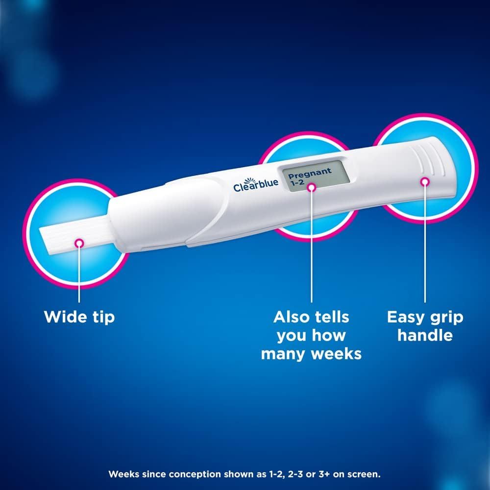 Clearblue Pregnancy Test - Digital with Weeks Indicator (per piece ...