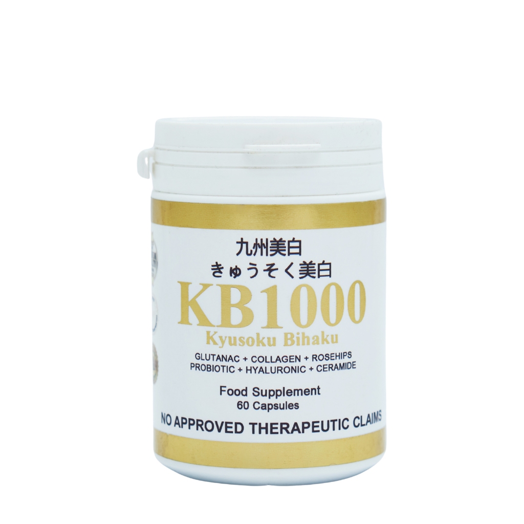 KB1000 Kyusoku Bihaku Glutanac + Collagen + Rosehips + Probiotic + Hyaluronic Acid + Ceramide ...