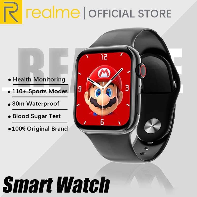 Realme Smart Watch S9 Max HD screen Bluetooth call Wireless charging ...