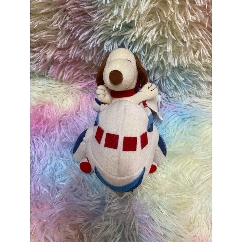Peanuts Vintage Snoopy Airplane Plush | Shopee Philippines