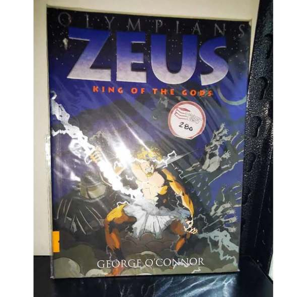 Olympians Zeus King of the Gods George O'Connor graphic Novel comic ...