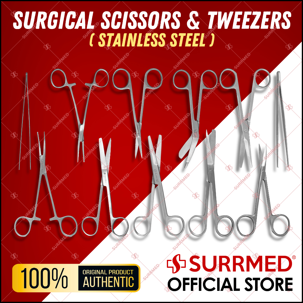 SURRMED Medical & Surgical Scissors, Forceps, Holders and Tweezers ...