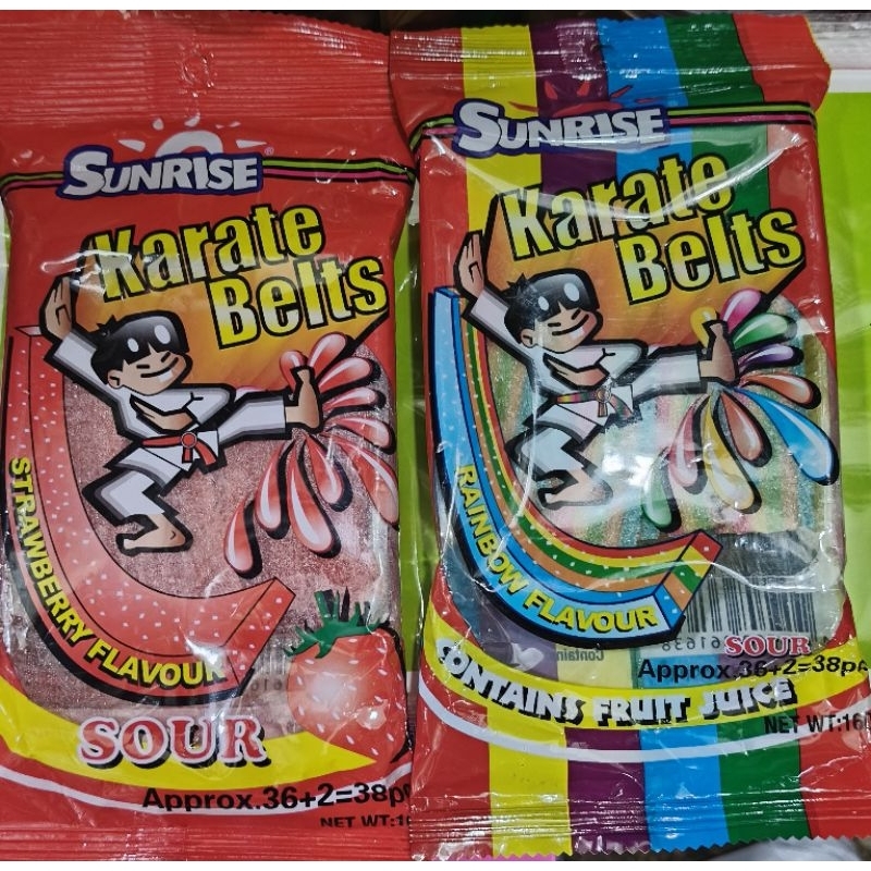 Karate belt candy pack 38pieces | Shopee Philippines