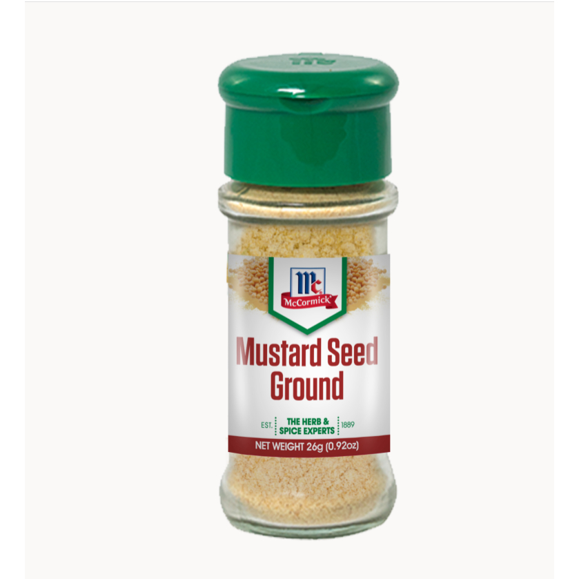 McCormick Mustard Seed Ground 26g | Shopee Philippines