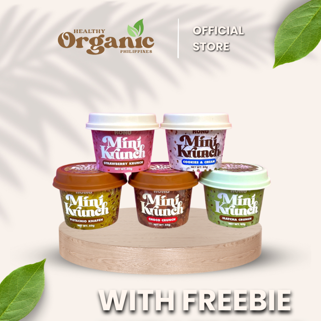 KONU Mini Krunch Cookies Cream Strawberry Matcha Rainbow Chocolate ...
