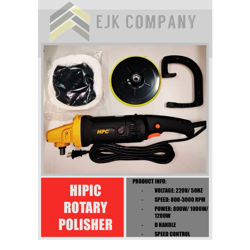 HIPIC HPC ROTARY POLISHER BUFFING MACHINE | Shopee Philippines