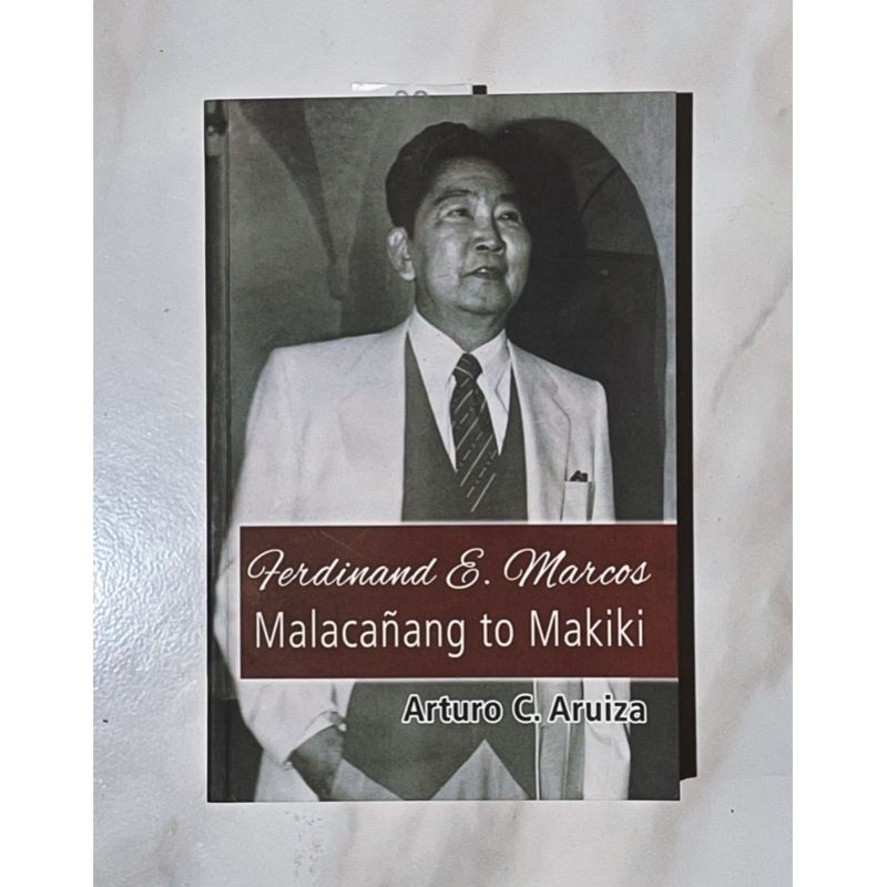 (RARE and HARD TO FIND) Ferdinand E. Marcos- Malacañang to Makiki Book ...