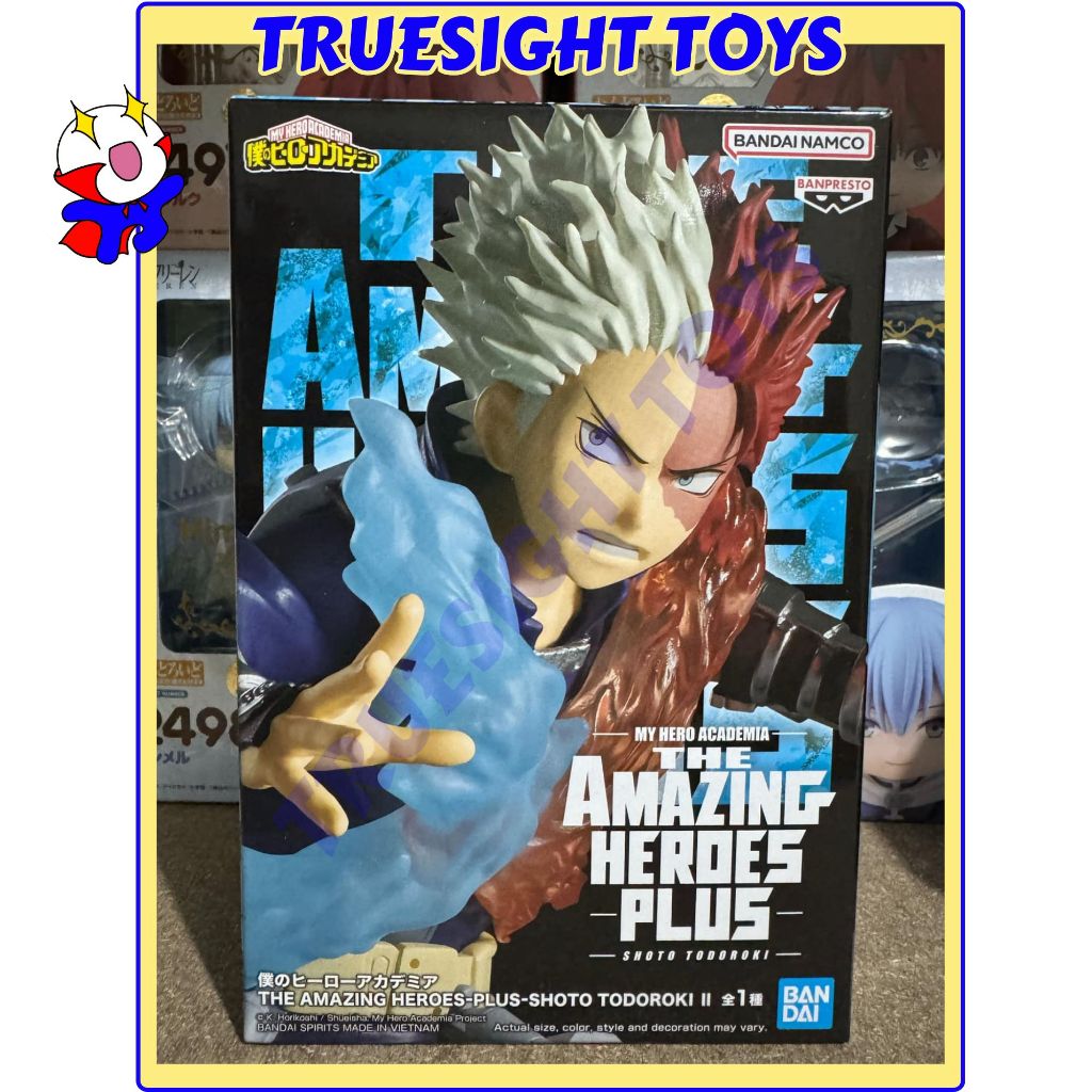 Banpresto MHA My Hero Academia The Amazing Heroes Plus Shoto Todoroki II | Shopee Philippines