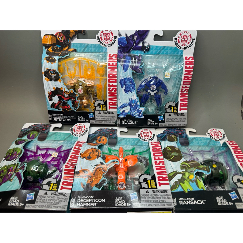 Transformers RID Minicons Robots in disguise decepticon autobot robot ...