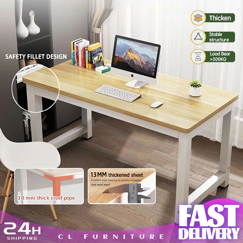 ⭐CL⭐Computer Desk Office Table Writing Desk Study Table Dining Table ...