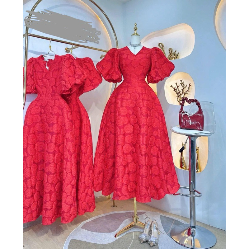 Vietnam Super Puff Sleeve Organza Fabric | Shopee Philippines