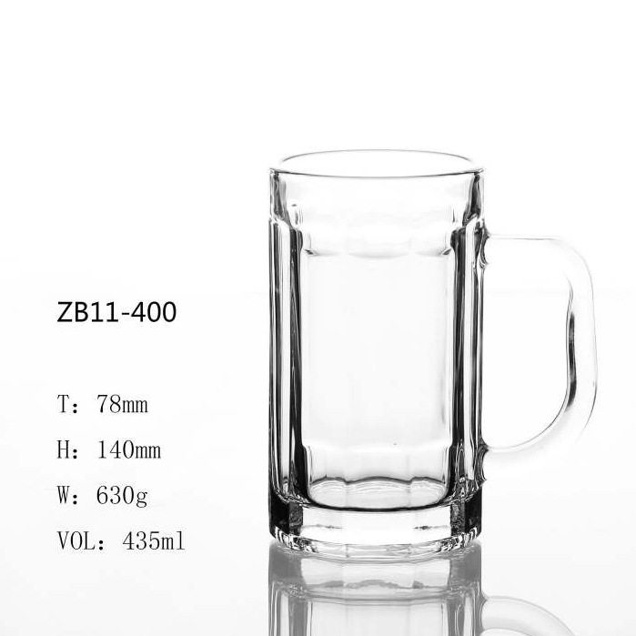 2pcs Beer Cup glass Teacup ZB11-400 / beer mug | Shopee Philippines