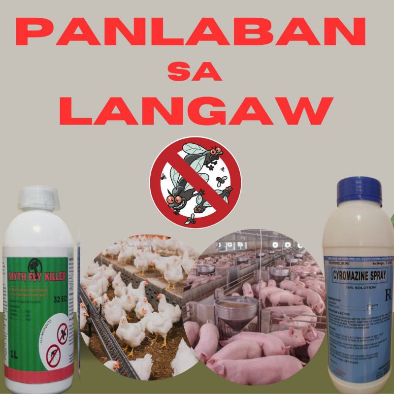 1L Cyromazine Larvicide spray/ 1L Myth Adulticide spray (Promo Set ...