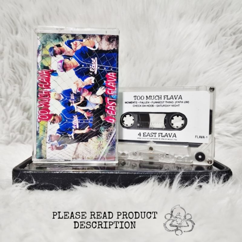 4 EAST FLAVA ️ TOO MUCH FLAVA ALBUM CASSETTE TAPE | Shopee Philippines