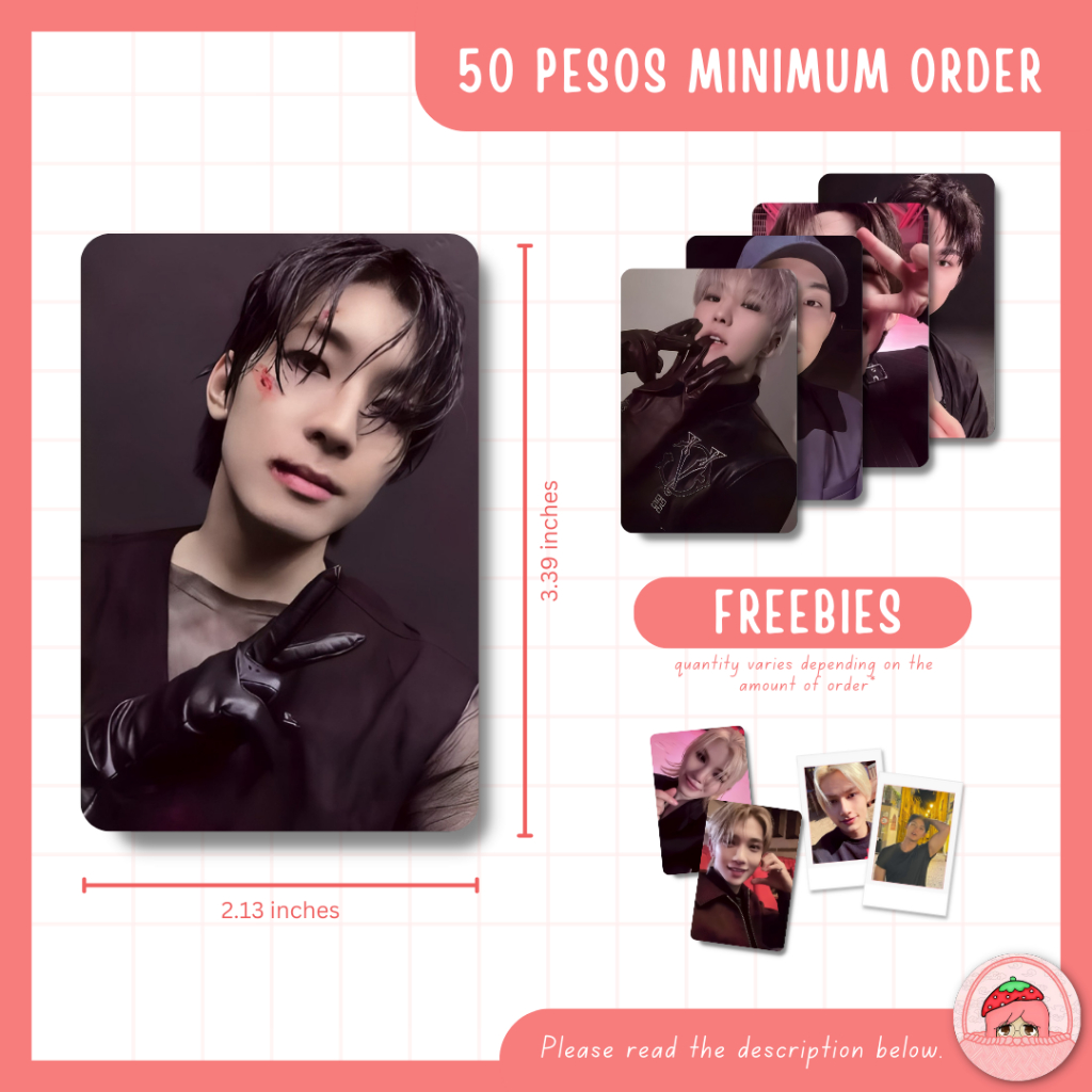 17RH WEVERSE LD PC PHOTOCARD UNOFFICIAL FANMADE PRINT KPOP | Shopee ...