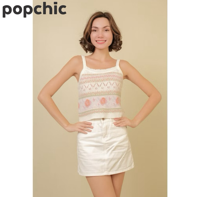 COLETTE COLORFUL CAMI [POPCHIC] | Shopee Philippines