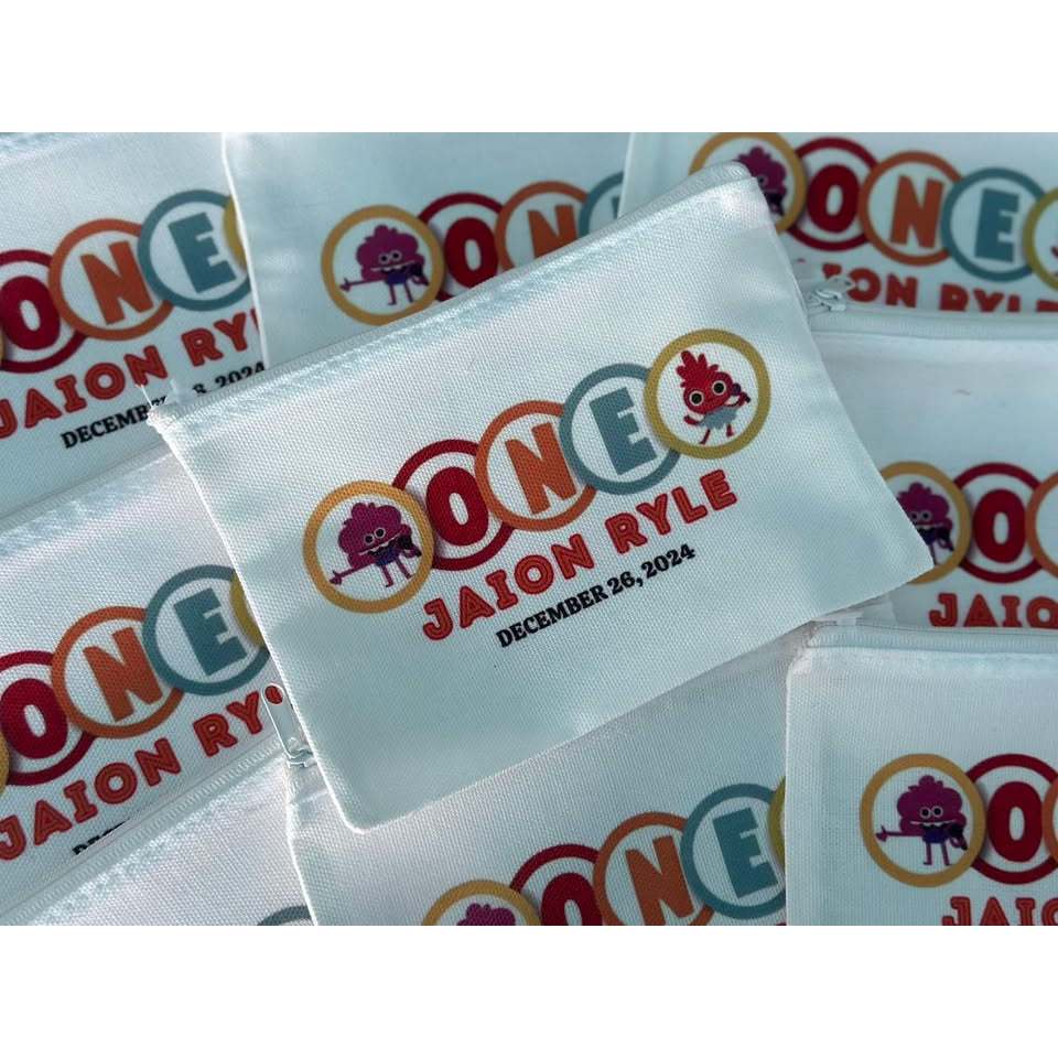 50 PCS CUSTOMIZED CANVAS POUCH/WALLET (KATSA)-SOUVENIRS FOR ALL ...