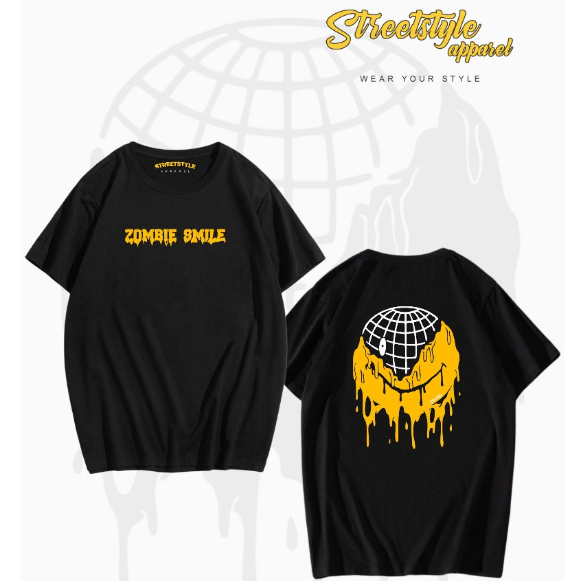 ZOMBIE SMILE Inspired Graphic tees / Streetstyle Apparel | Shopee ...