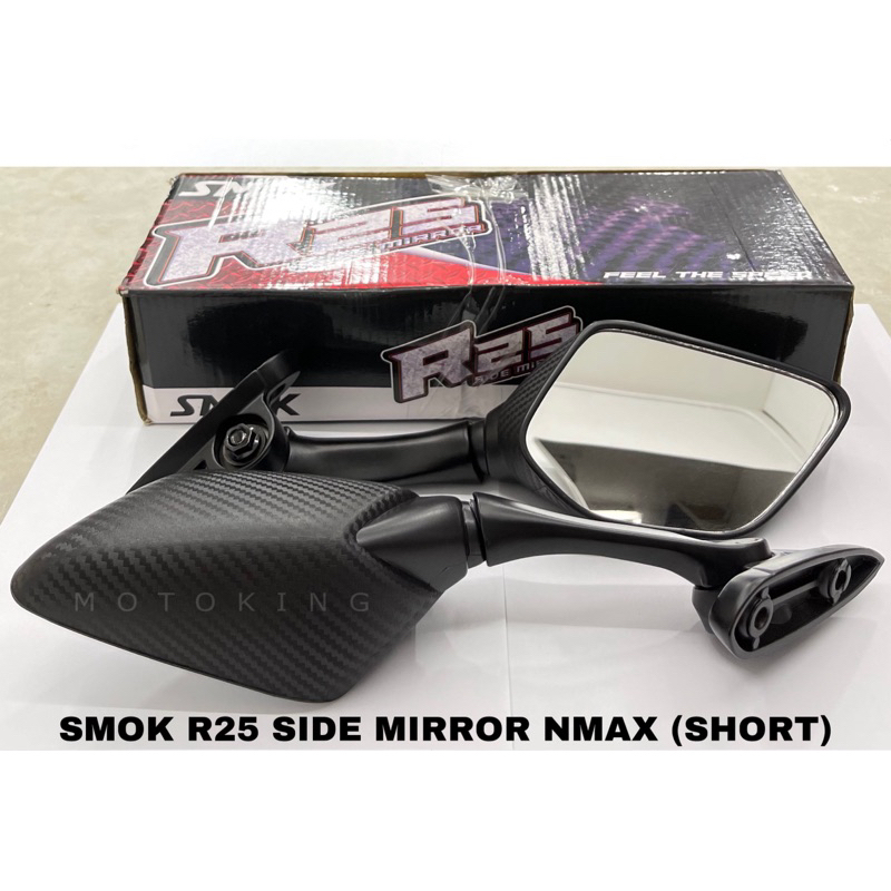 SMOK R25 SIDE MIRROR NMAX (SHORT) | Shopee Philippines