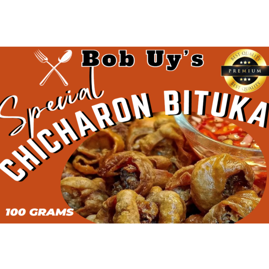 Bob Uy's Special Chicharon Bituka in a Jar 100 grams | Shopee Philippines