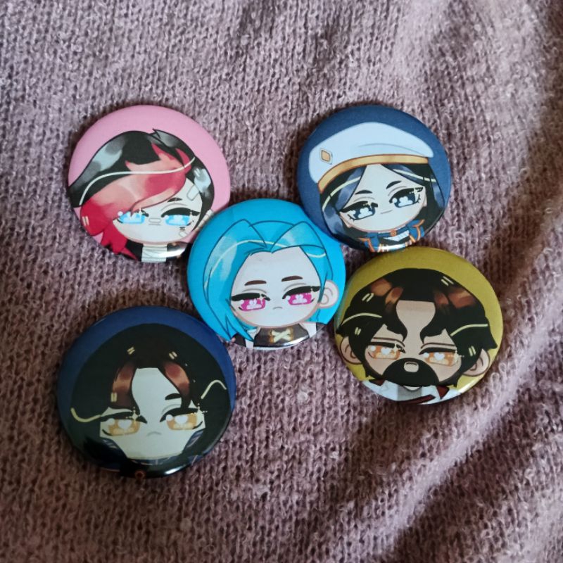 ARCANE fanmade button pins | Shopee Philippines