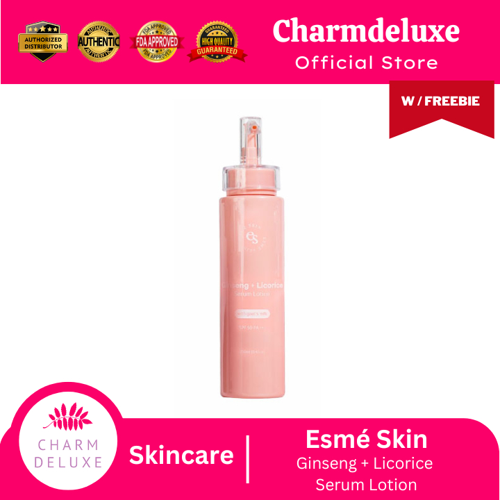 Esmé Skin Serum Lotion Ginseng Licorice Ginseng Lotion Esme Skin ...