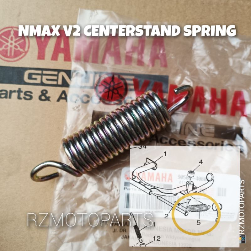 NMAX V2 SPRING FOR CENTER STAND (SPRING TENSION) | Shopee Philippines