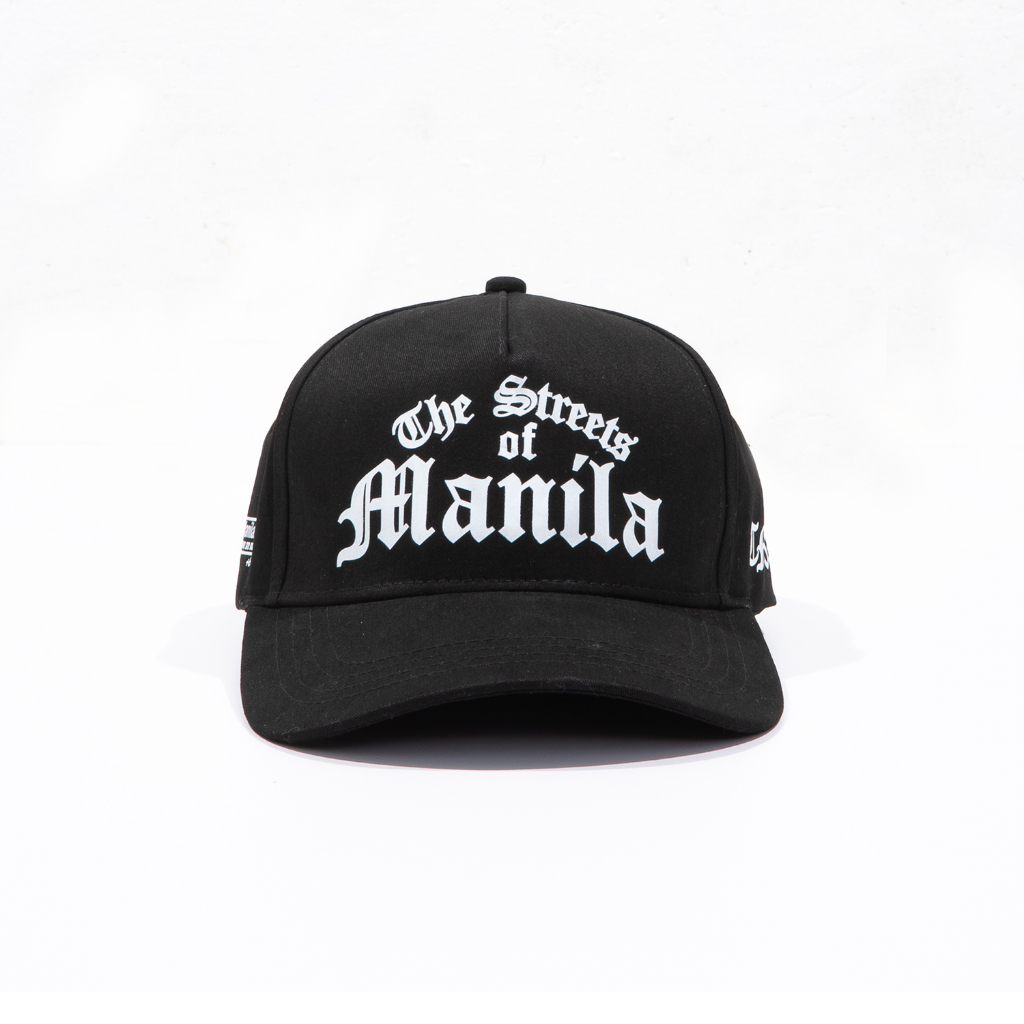 TEAM MANILA THE STREETS CAP BLACK | Shopee Philippines